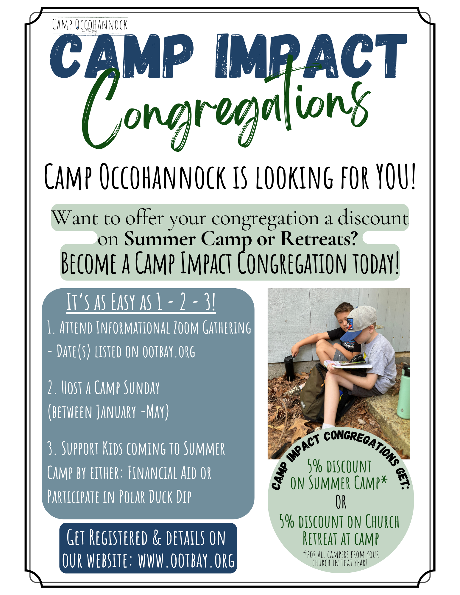 Camp Impact Program Page - Camp Occohannock on the Bay